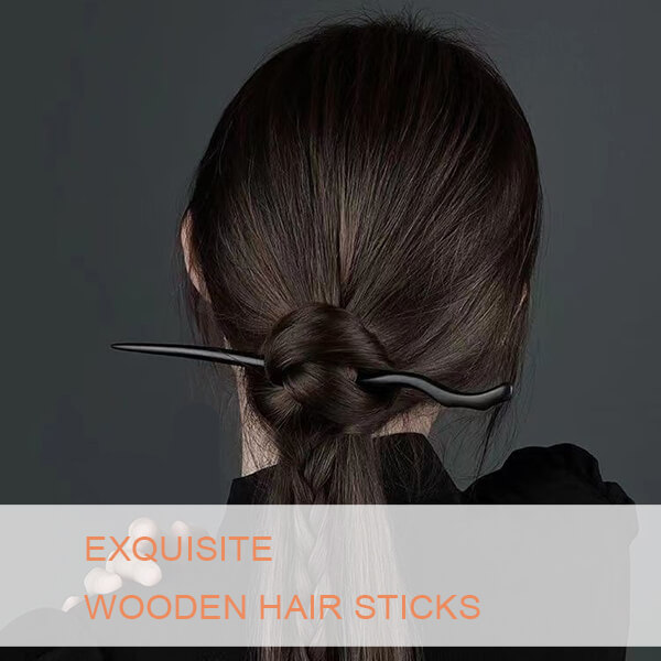 Exquisite Wooden Hair Sticks | Geeshair